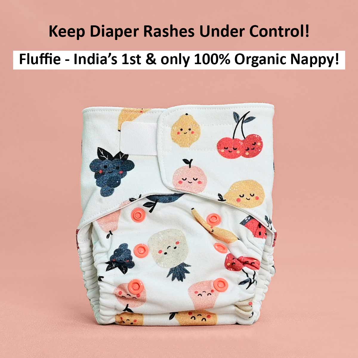 Fluffie - Diaper Free Time Cotton Nappies for Babies