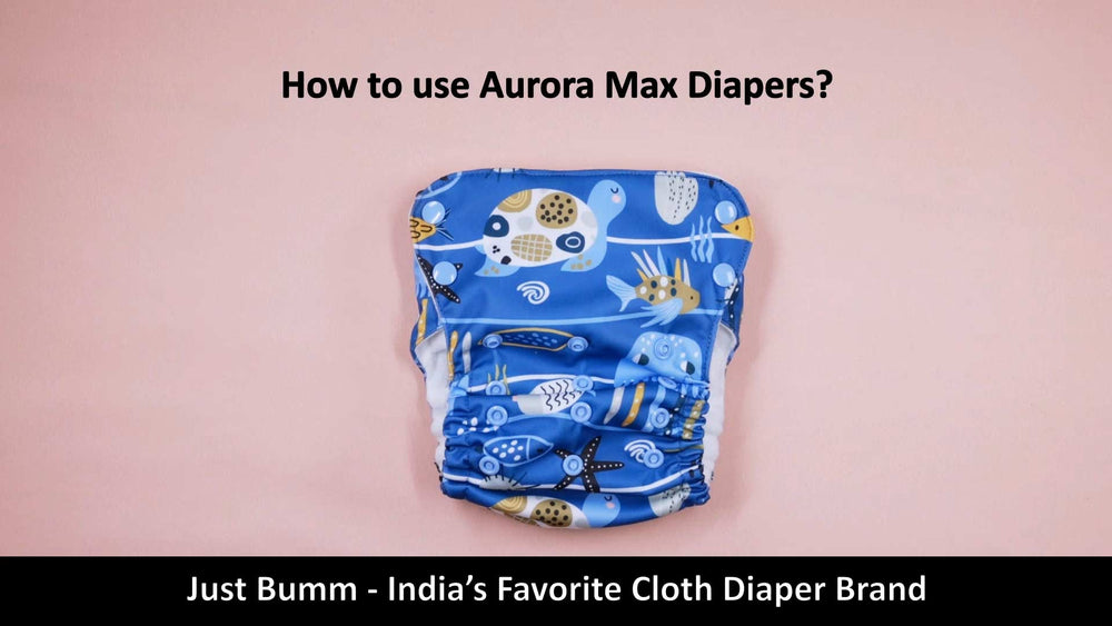 Aurora Max Cloth Diaper The Secret Garden For Babies - Just Bumm